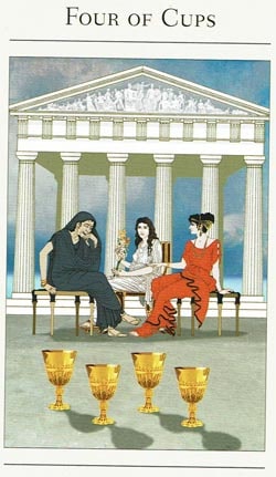 Four of Cups Tarot Card Meaning | Minor Arcana Cards | askAstrology