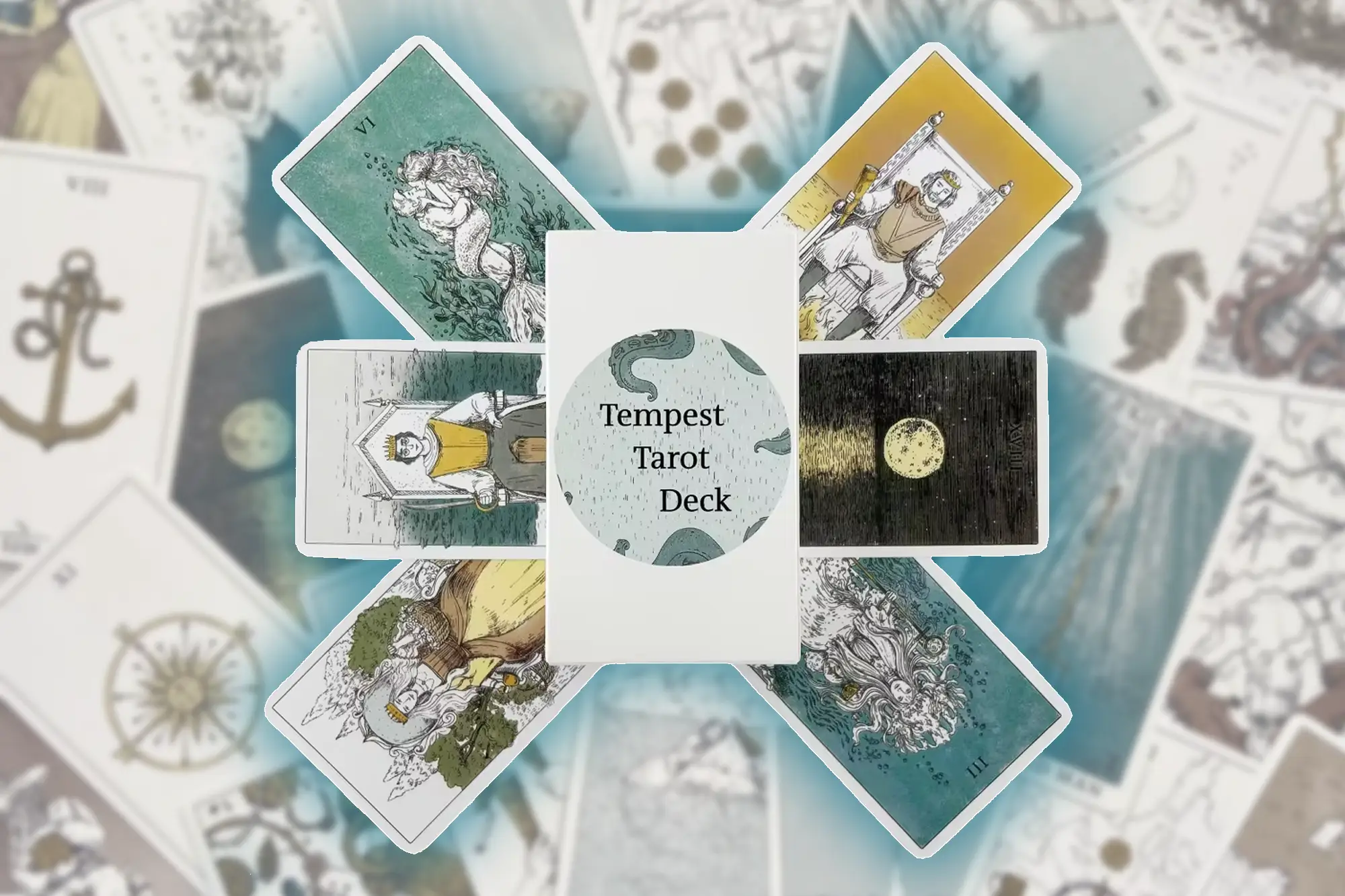 Tempest Tarot Review – Ocean-Inspired Deck with Mythic Magic - askAstrology